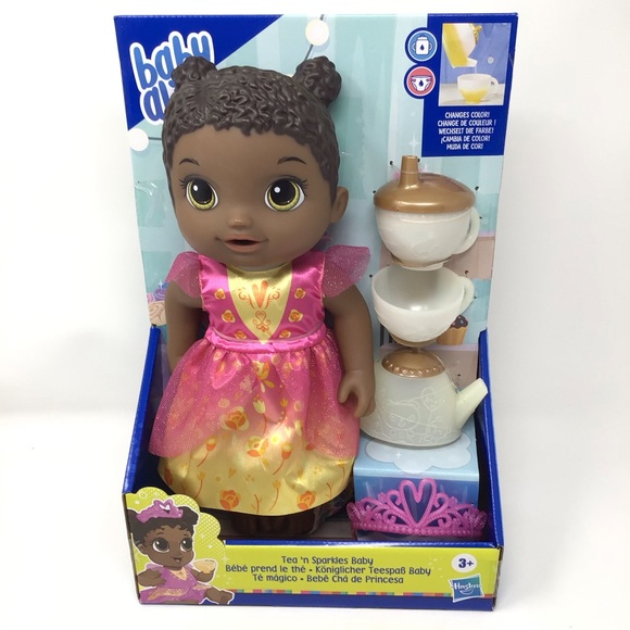 Hasbro | Toys | Baby Alive Tea N Sparkles Baby And Changing Tea Party ...